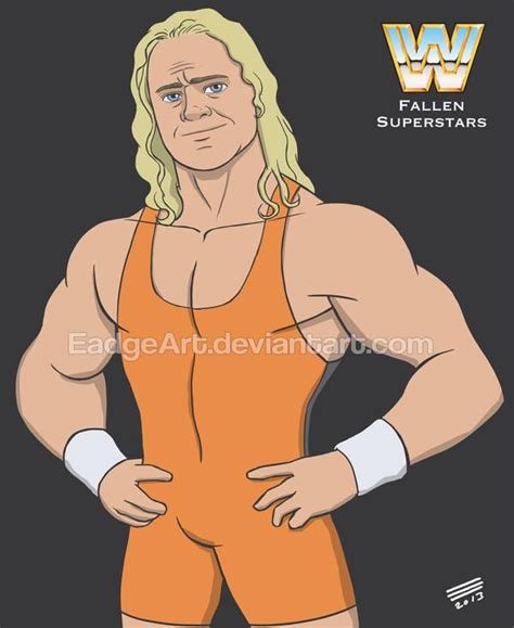 Wwe Fallen Superstars Mr Perfect Curt Hennig By Eadgeart On