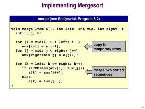 Ppt Mergesort Analysis Of Algorithms Powerpoint Presentation Free Download Id3922161