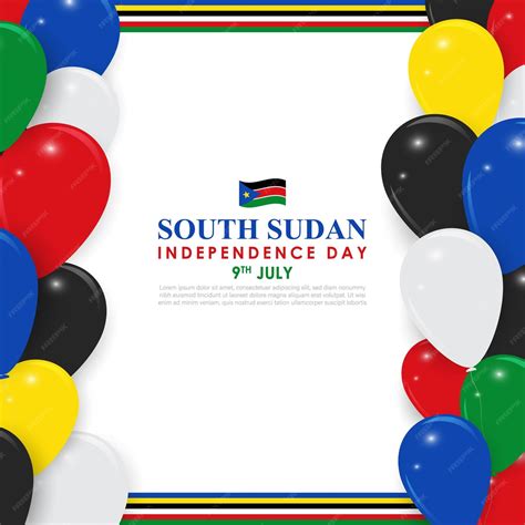 Premium Vector Vector Illustration Of South Sudan Independence Day