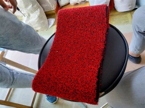 Sequence Red Pvc Artificial Grass Mat For Outdoor At Rs 37sq Ft In Patna