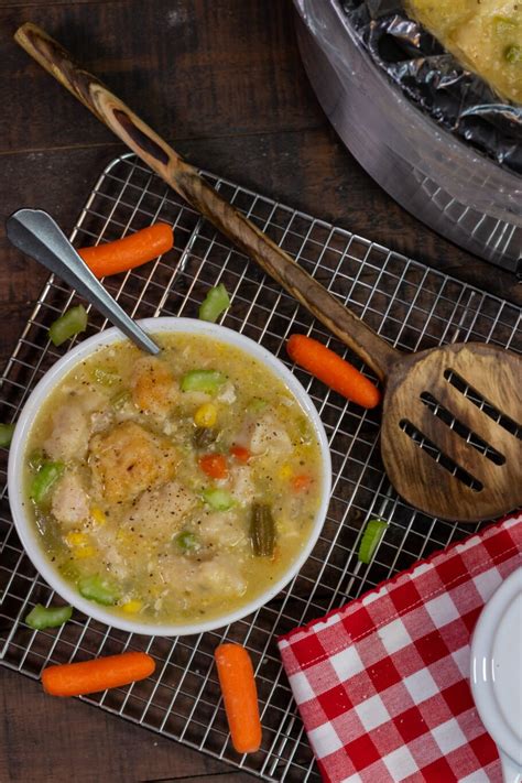 Slow Cooker Chicken And Biscuits Recipe The Protein Chef