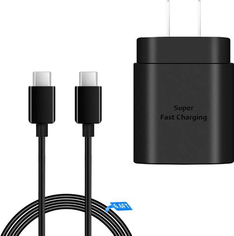 Fast Charger 25w Usb C Super Fast Charging With 66ft Type C Charger