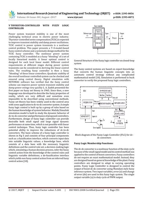 power factor and quality improvement of wind based system with fuzzy