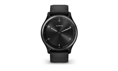 Garmin Vivomove Sport Hybrid Smartwatch Black Slate Groupon