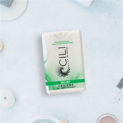 Product Cili By Design Aquaceutical Cbd And Cbg Products