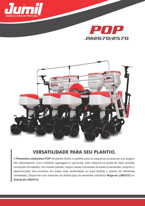 Catálogo Guincho Plantadeira Esquemas Agronomia Docsity