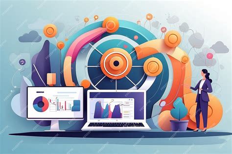 Premium Photo Team Collaboration Concept Reporting Charts Development Analysis Workflow