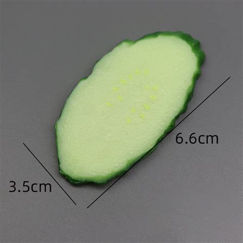 Simulated Cucumber Model Cucumber Fragment Food Fruit And Vegetable
