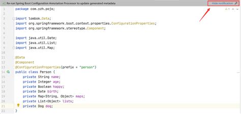 解决spring boot configuration annotation processor not configured