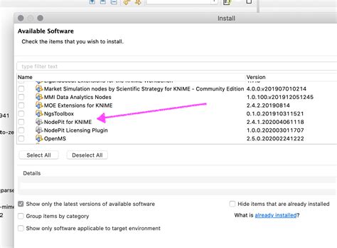 Not Able To Add Or Install NodePit KNIME Analytics Platform KNIME