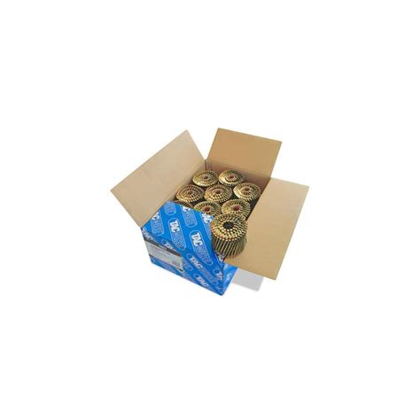Boîte de 4000 clous à tête plate annelés en rouleau D 3 1 x 90 mm Tacwise 1021 Leroy Merlin