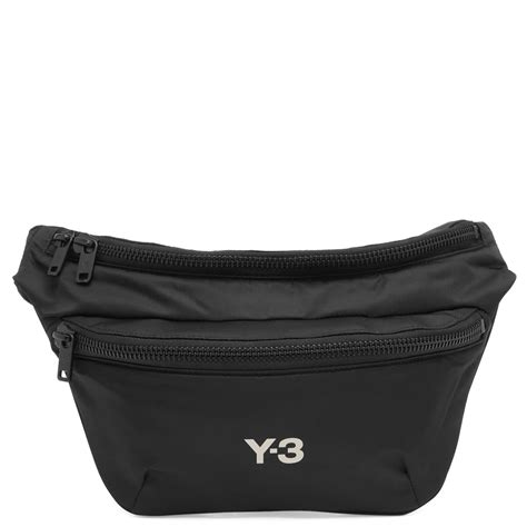 Y 3 Logo Cross Body Bag Black End Us