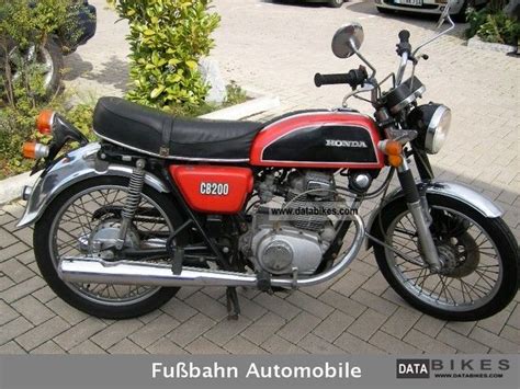 Review Of Honda Cb 200 Disc 1977 Pictures Live Photos And Description