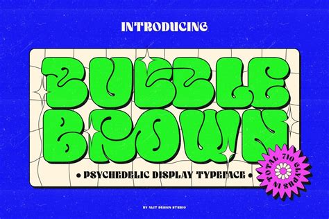 Шрифт Bubble Brown скачать и установить на Web сайт