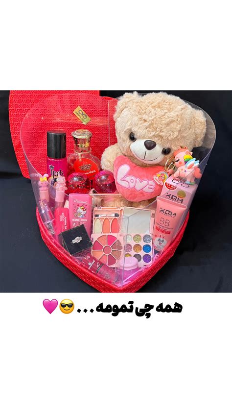 ‎آرایشی سایه لیپگلاس باکس هدیه پک ولنتاین پک دخترونه