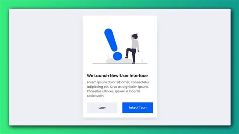 notification card design html and css youtube