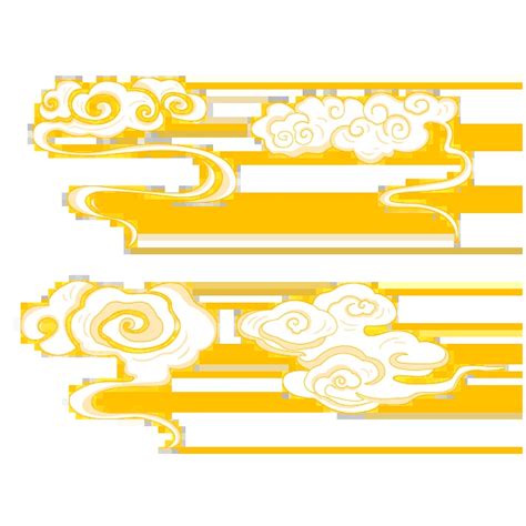 国潮祥云云朵素材图片 花瓣网