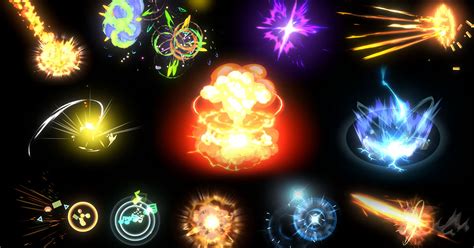 Game Vfx Cartoon Skill Collectionurp 시각 효과 파티클 Unity Asset Store