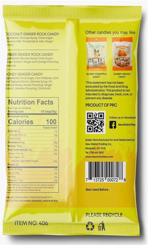 Ginger Candy Variety Pack Gt Goto Tea By New Midori Trading Inc