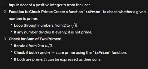 C Program To Check Whether A Number Can Be Expressed As Sum Of Two Prime Numbers Python Tutorials