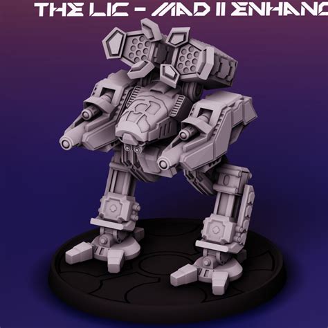 D Printable Lic Madcat Ii Enhanced V By The Lelanian Industrial Complex