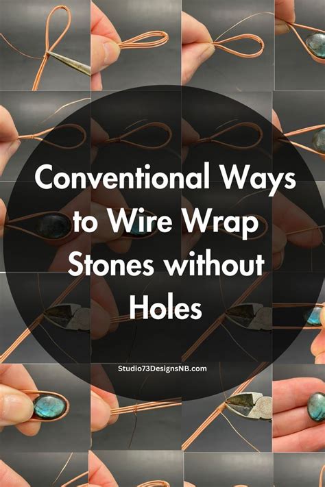Wire Wrapping Stones Without Holes [free Tutorial] Wire Wrapping