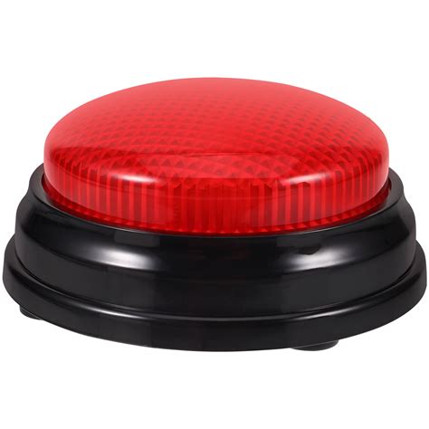 Game Button Prop Party Prop Button With Light And Alarm Sound For