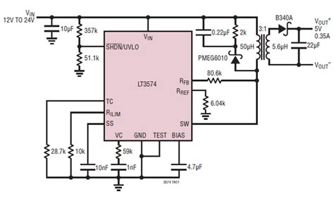 No Opto Flyback Topology Simplifies Dcdc Converter Digikey