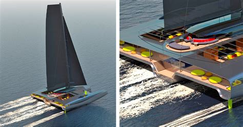 This 130 Foot Wide Trimaran Is Designed To Be Worlds First Zero