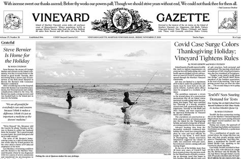 This Weeks Paper Page 8 The Vineyard Gazette Marthas Vineyard News