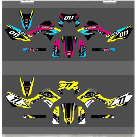 Jual STRIPING Dtracker D Tracker VARIASI DECAL Sticker Stiker Lis Motor Body Lst