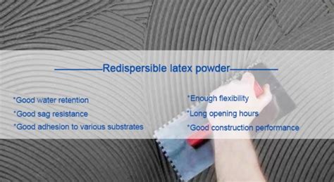 What Is The Glass Transition Temperature Tg Of Redispersible Polymer