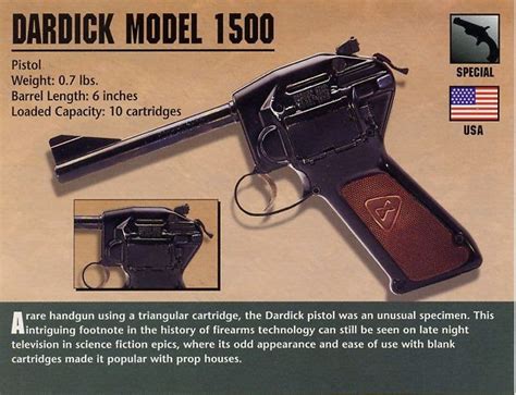 Old Glory Gunsmith Shoppe Odd Historical Firearm Dardick 1500 Revolver