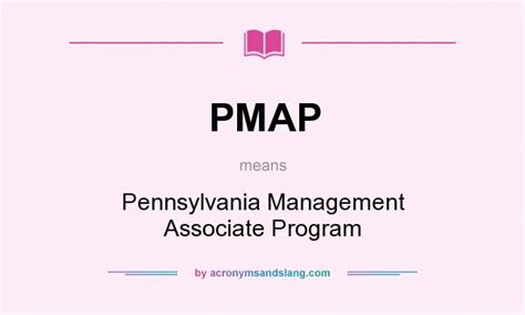 Pmap Pennsylvania Management Associate Program In Undefined By
