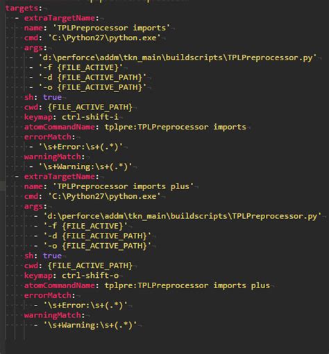 Add Support For Multiple Build Commands · Issue 37 · Noseglidatom