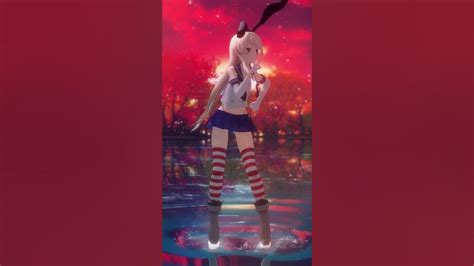 艦これ Mmd 島風で「アイドル」 Youtube