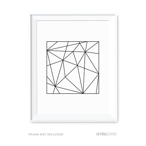 Square Geometric Patterns Simple