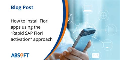 Rapid Activation Of Sap Fiori Apps Approach For S 4hana