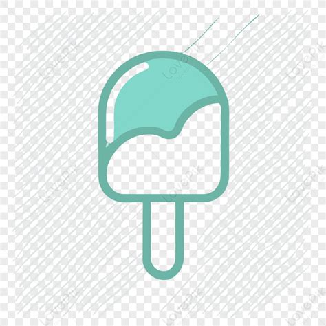 흰색 배경에 민트 녹색 배경이 있는 아이스크림 벡터우수이스케치 Png 일러스트 무료 다운로드 Lovepik