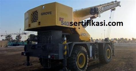 Sio Mobile Crane Sertifikat Izin Operator
