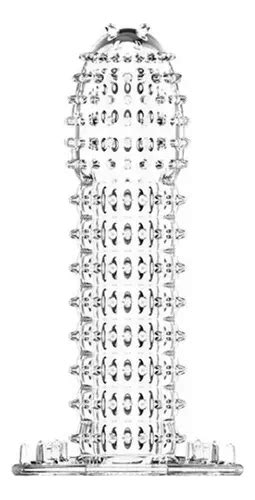 Funda Texturizada De Silicona Tipo Condon Reutilizable Meses Sin Inter S