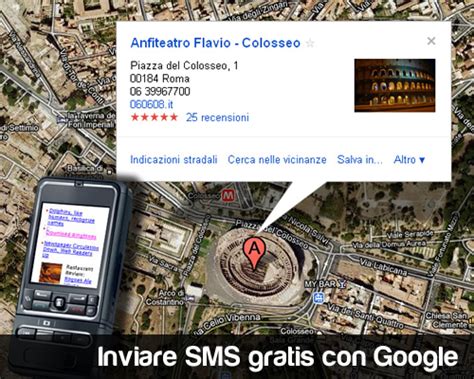 Inviare Un Indirizzo Via SMS Gratis Con Google Blog SimoneDesign