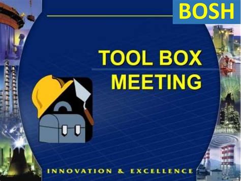 TOOL BOX MEETING PowerPoint Presentation Pptx