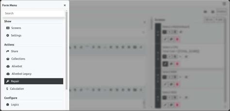 Troubleshooting In Aliveforms Aliveforms Docs