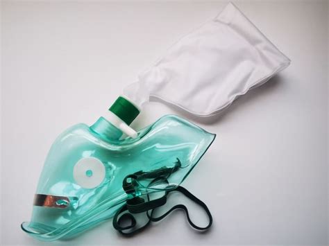 PVC Non Rebreather Bag Nose ISO Oxygen Reservoir Bag Lumen