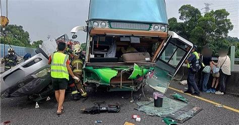 國道遊覽車車禍4死22傷 耀群員工家庭日「痛失妻兒」董座說話了 社會 Ctwant