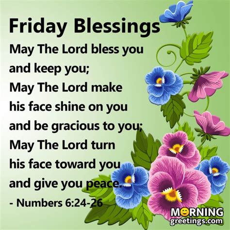 30 Amazing Friday Morning Blessings Morning Greetings Morning