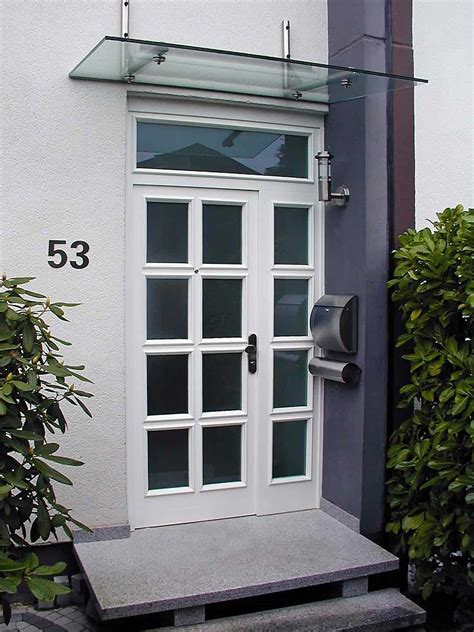 Haustüren And Vordächer Aus Alu Planung Fertigung And Bau Metam