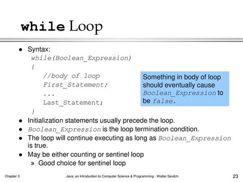 branching loops exit n method boolean data type and expressions ppt
