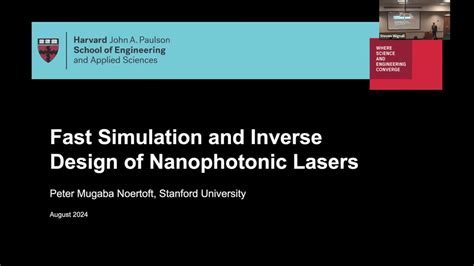 Fast Simulation And Inverse Design Of Nanophotonic Lasers Mediahub